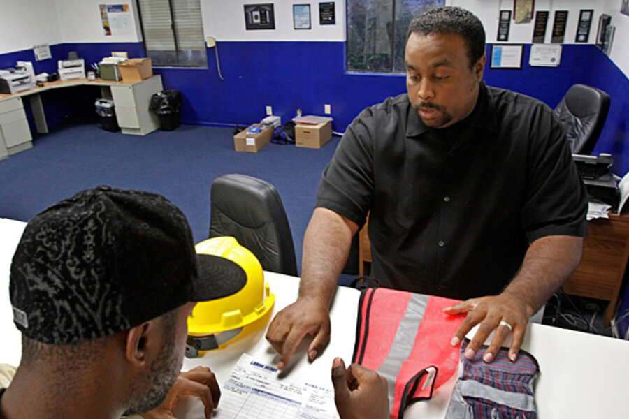 America's Job No. 1: A better employment rate - CSMonitor.com