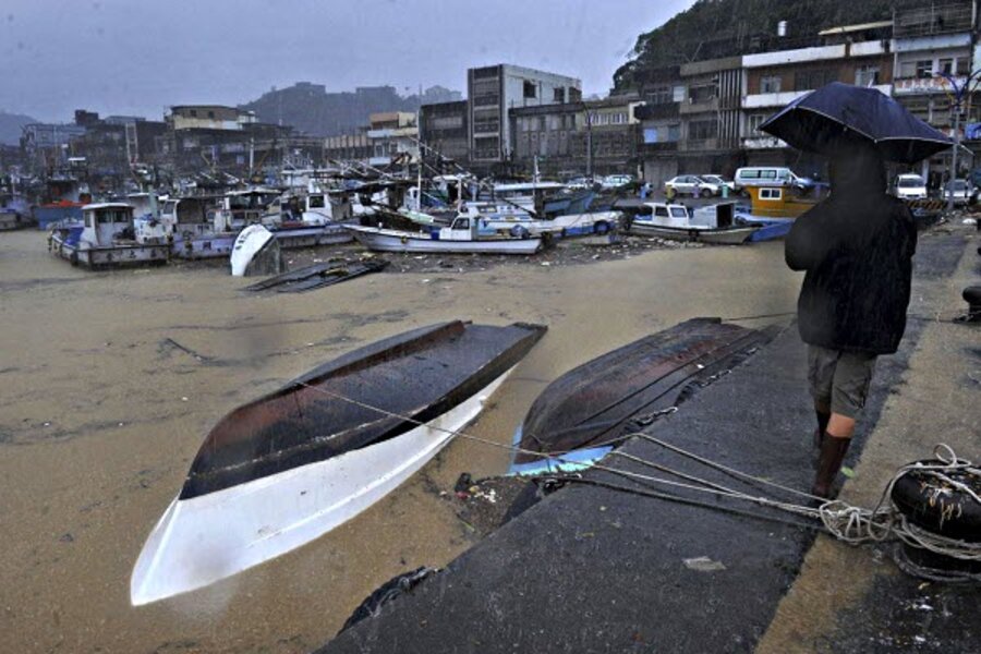 9 dead, 23 missing after Typhoon Megi hits Taiwan - CSMonitor.com
