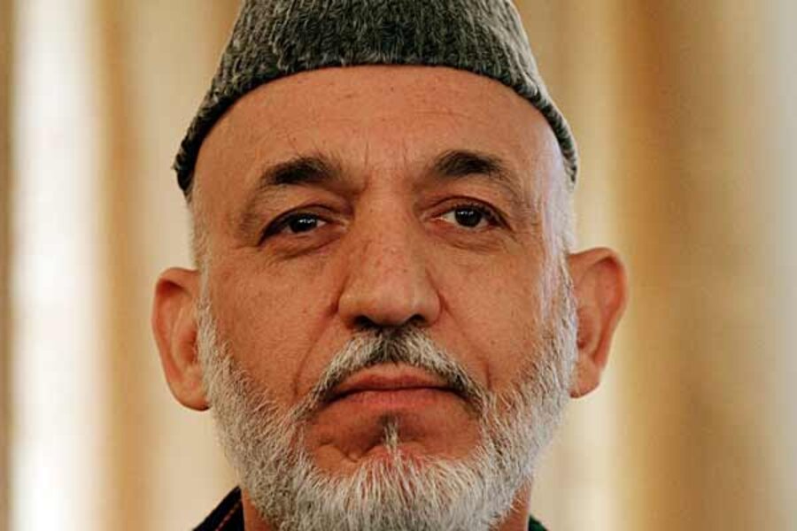 Karzai's acknowledgement of bags of Iranian cash: Why now? - CSMonitor.com