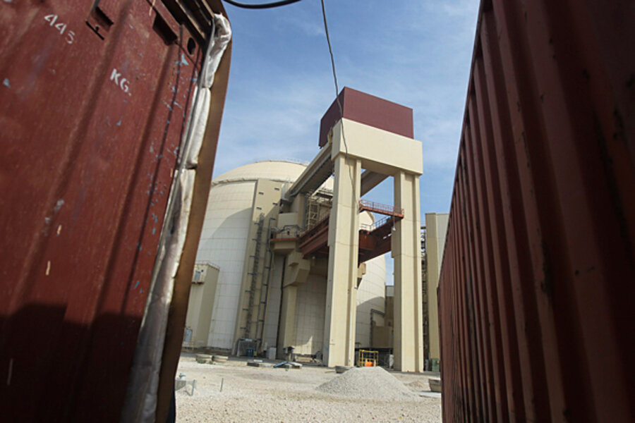 Iran loads fuel rods into Bushehr nuclear power plant - CSMonitor.com