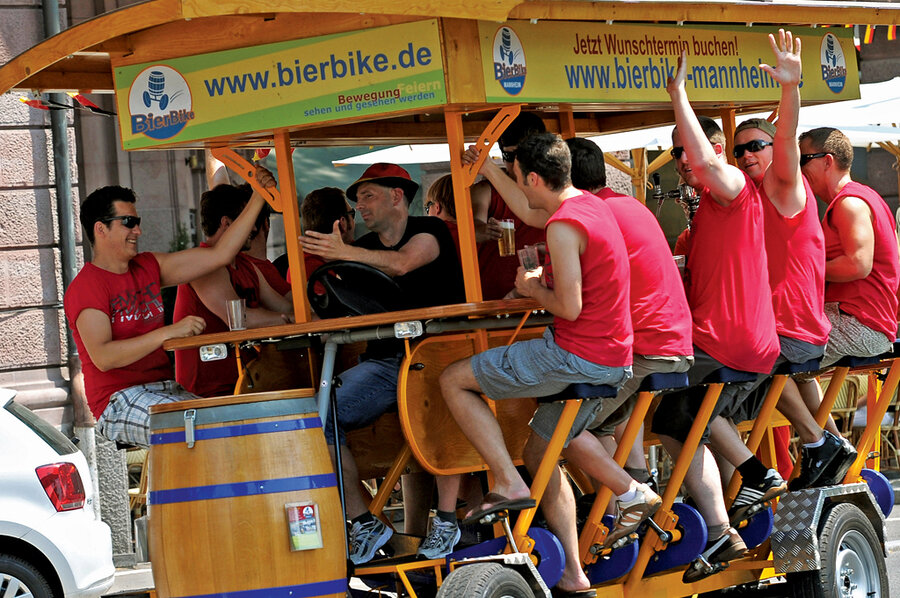 Germany's 'beer bikes' could be taken off the roads - CSMonitor.com