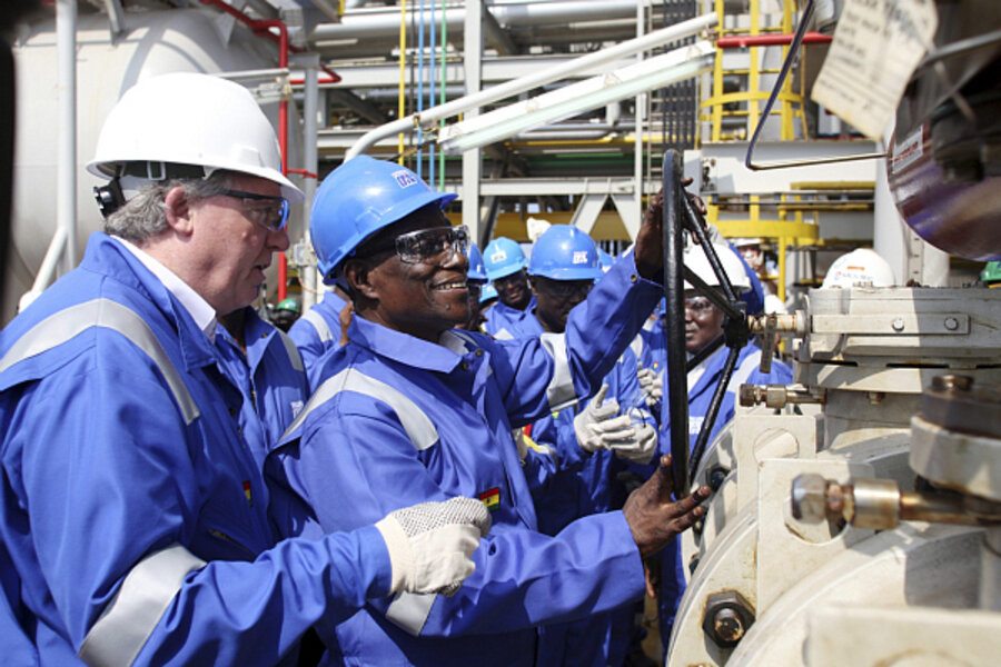 As Ghana begins oil production, Ghanaians worry about 'oil curse ...