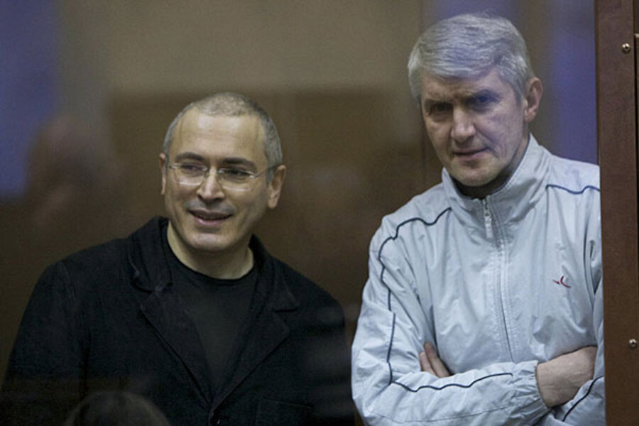 Russian oil tycoon Khodorkovsky sentenced to six more years - CSMonitor.com