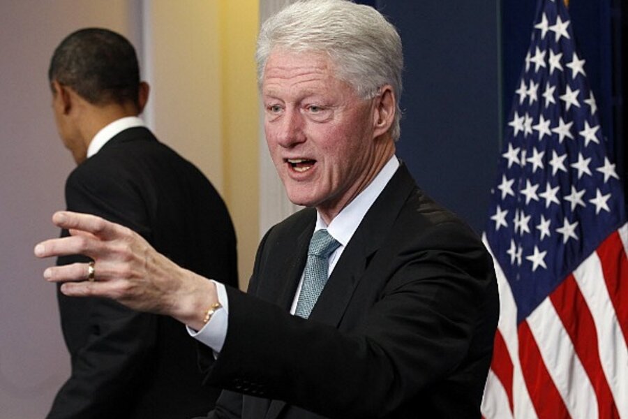 Lesson for Obama: Don’t give the microphone to Bill Clinton - CSMonitor.com