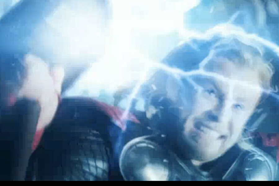 Thor and Transformers trailers come with the hammer and Alpha Trion ...