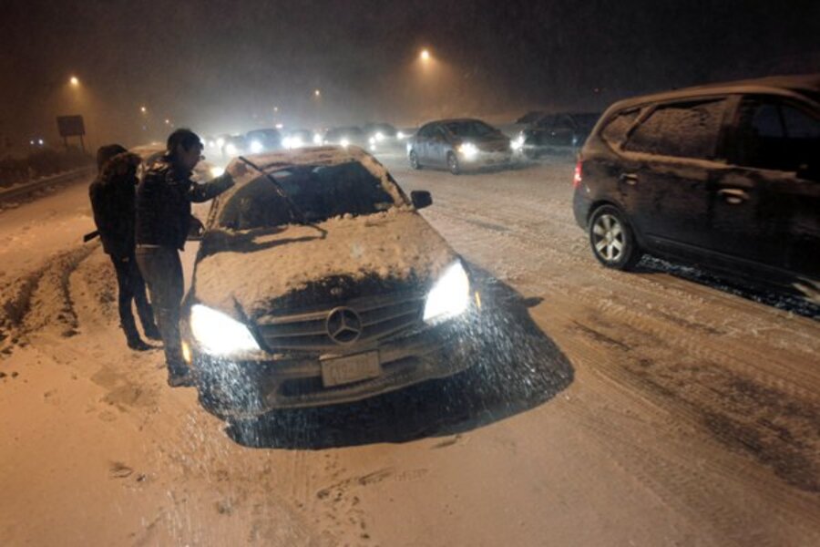 When snow stalls states, MTA transit, who's hit the worst? - CSMonitor.com