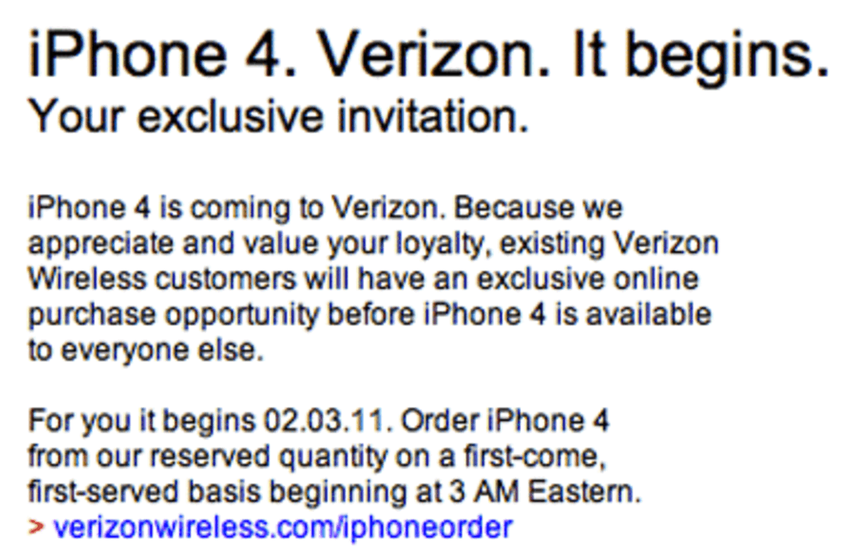 Verizon iPhone: Will you be shopping at 3 a.m. on Feb. 3? - CSMonitor.com