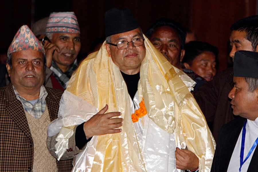 Nepal gets new leader, but future still jittery - CSMonitor.com
