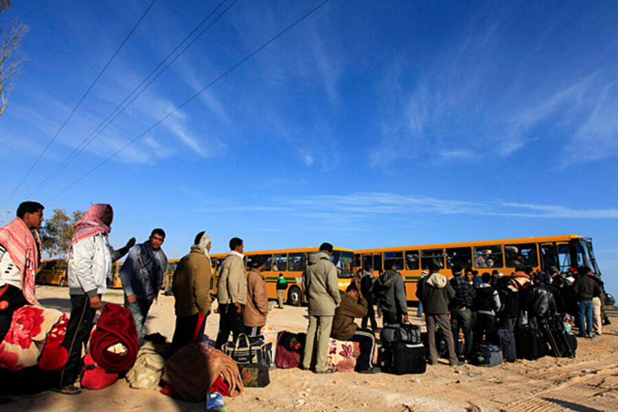 Libya crisis: neighbors brace as tide of refugees rises - CSMonitor.com