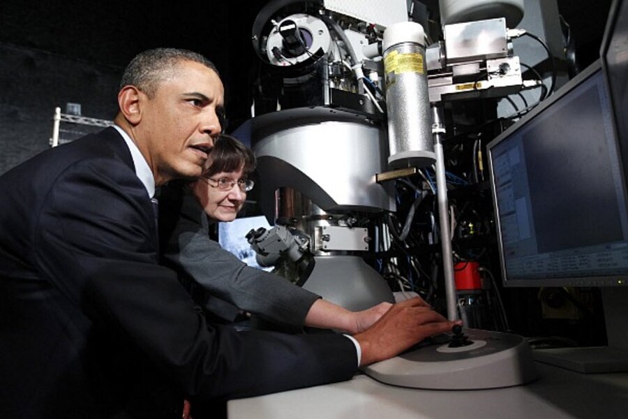 Obama touts high tech, business investment at Intel in Oregon ...