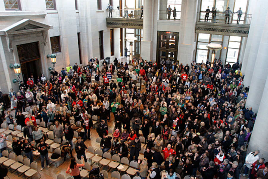 Ohio's union bill is tougher than Wisconsin's, so where is the outrage ...