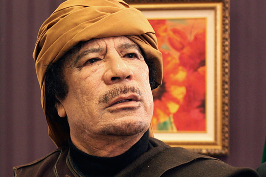 Qaddafi vows to fight foreign interference, no-fly zone in Libya ...