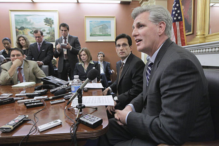 GOP rift forms as House passes stopgap spending bill. What happens next ...