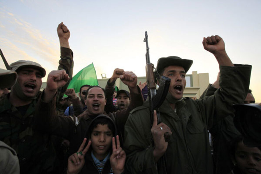 Qaddafi defiant in the face of allied strikes - CSMonitor.com