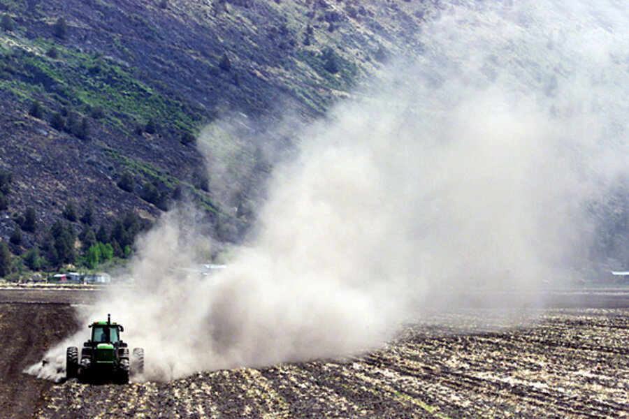 Greenhouse gases and farm dust - CSMonitor.com