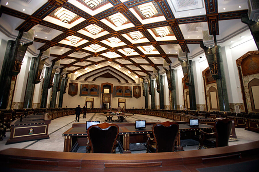 Iraq unveils refurbished palace where US soldiers once hung laundry ...