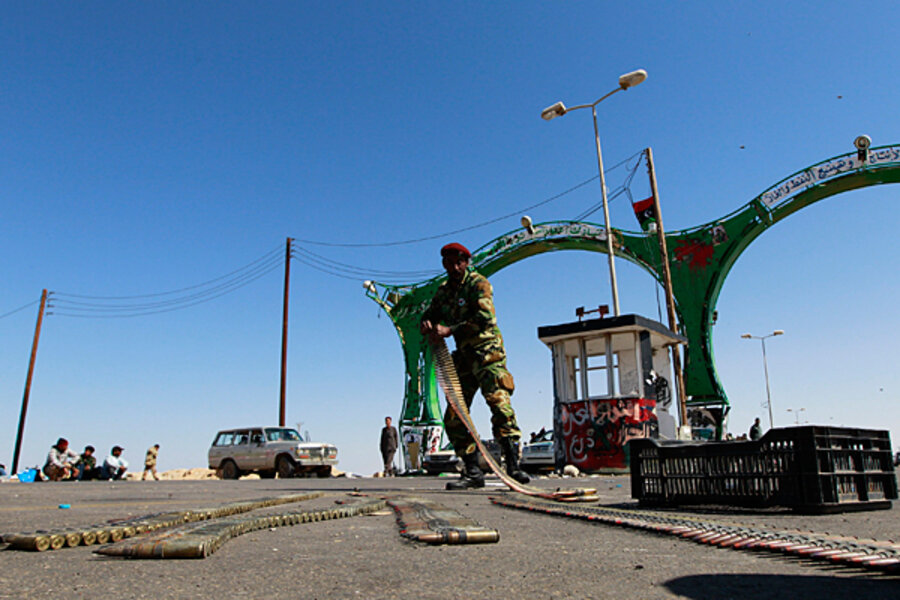 Qaddafi's credibility gap - CSMonitor.com