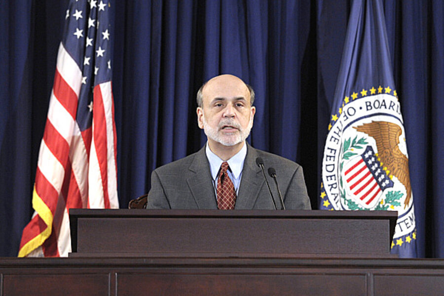 Federal Reserve chief to Congress: Shrink the deficit - CSMonitor.com