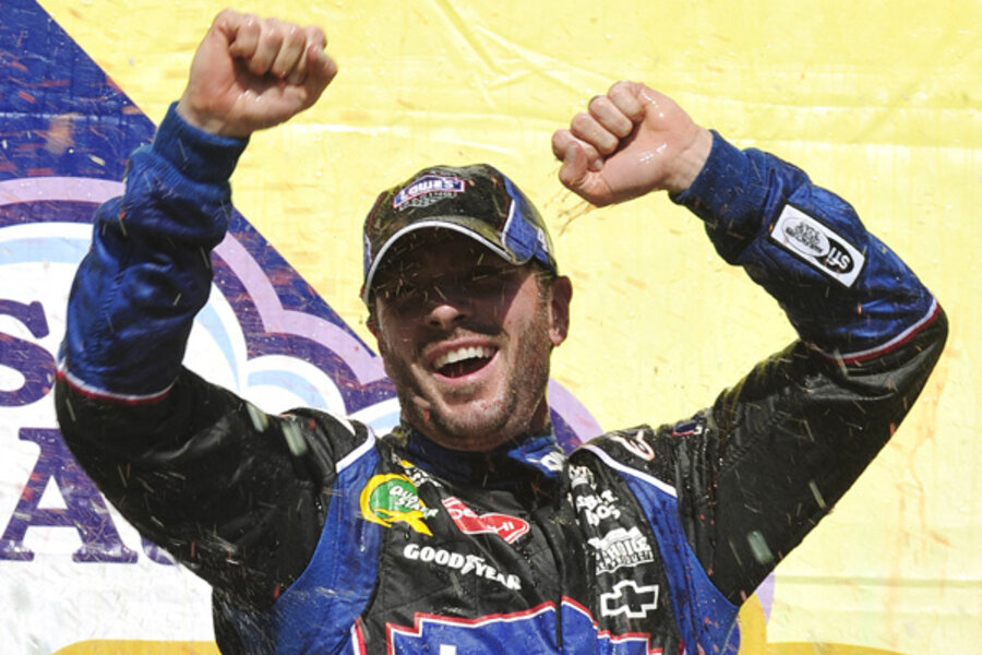 Jimmie Johnson on his way to a sixth NASCAR title ... and an Emmy ...