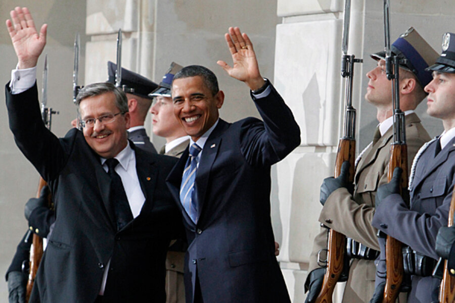 In Poland, Obama looks to improve relations with key military ally ...