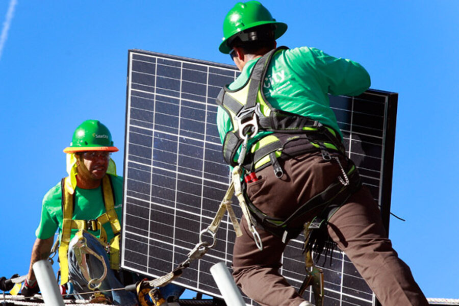 Report: More Americans have green jobs than oil or gas jobs - CSMonitor.com