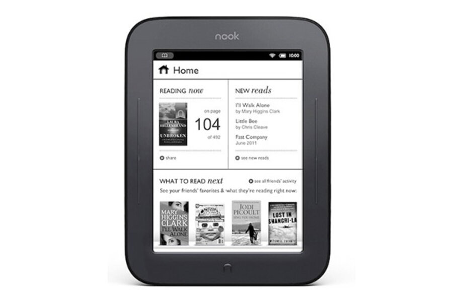 The Nook finally bests the Kindle - CSMonitor.com