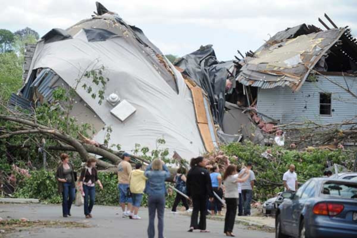 Path Of Tornado Springfield Mass