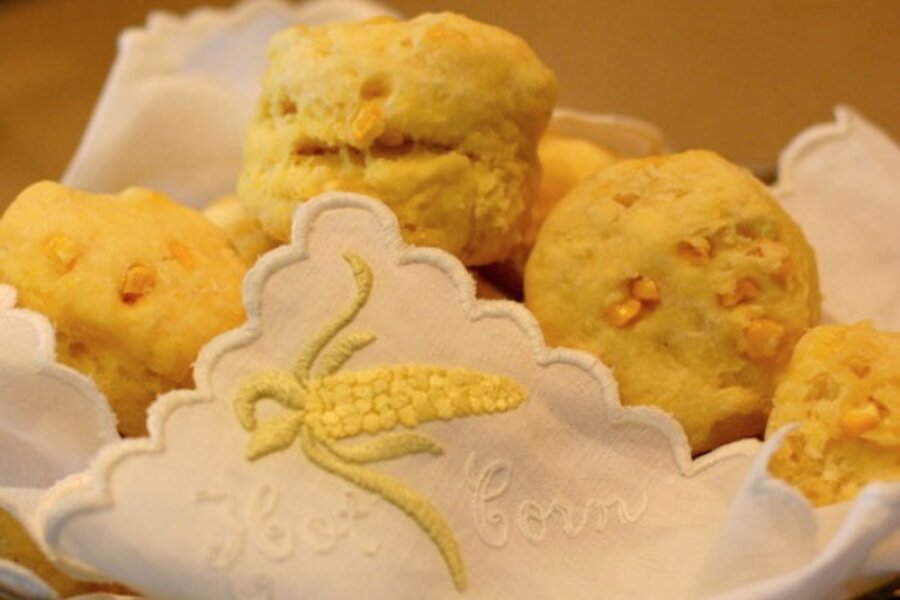 Fresh corn buttermilk biscuits - CSMonitor.com