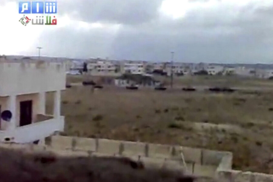 Syrian assault on port city puts pressure on Turkey(VIDEO) - CSMonitor.com