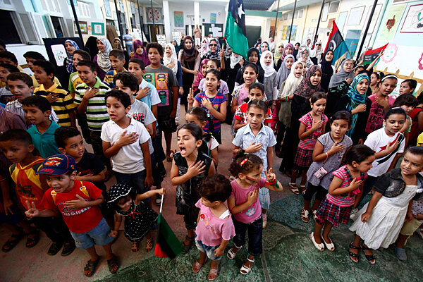 Libyan teachers get ready for education overhaul - CSMonitor.com