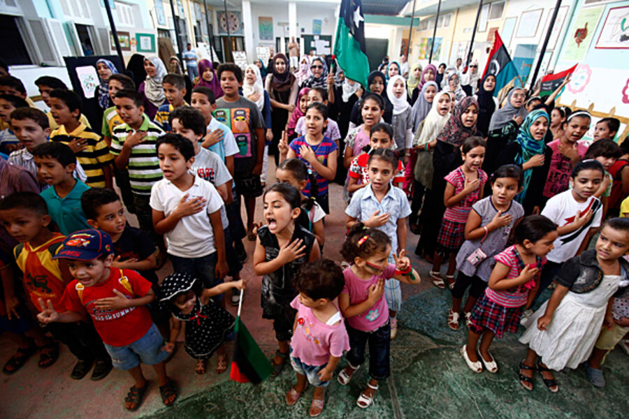 Libyan teachers get ready for education overhaul - CSMonitor.com