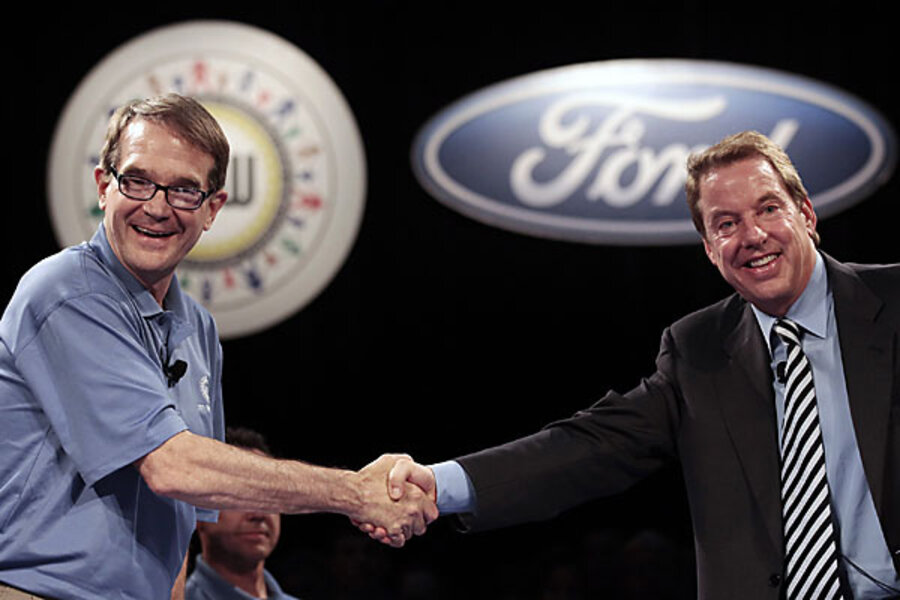 Ford success: Time to share it with union workers? - CSMonitor.com