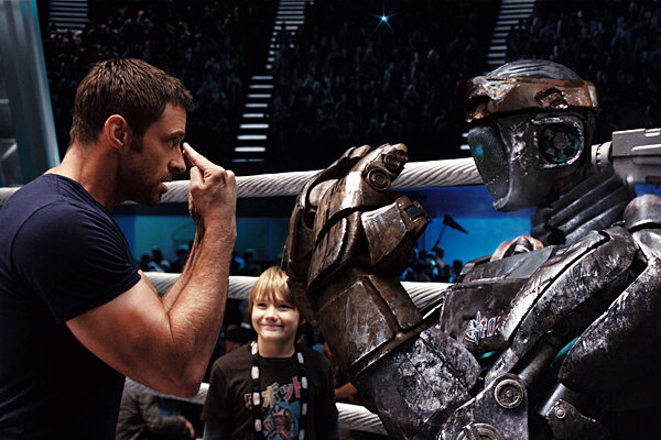 Hugh Jackman in 'Real Steel': movie review - CSMonitor.com