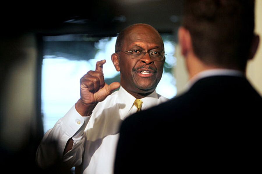 Herman Cain 9-9-9 sticker shock? 18% sales tax possible in some states ...