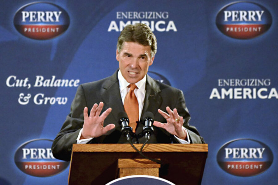 Perry's free lunch flat tax - CSMonitor.com