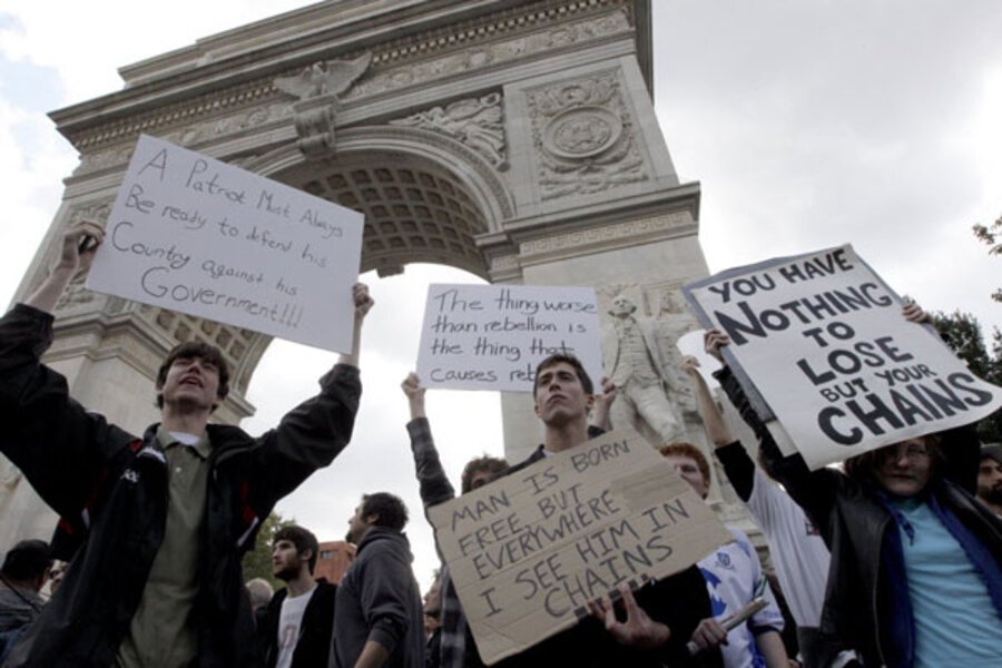 'Occupy' protests go global, riding wave of economic frustration ...