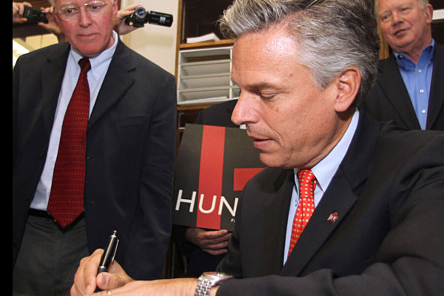 Why Jon Huntsman will boycott the GOP debate tonight - CSMonitor.com