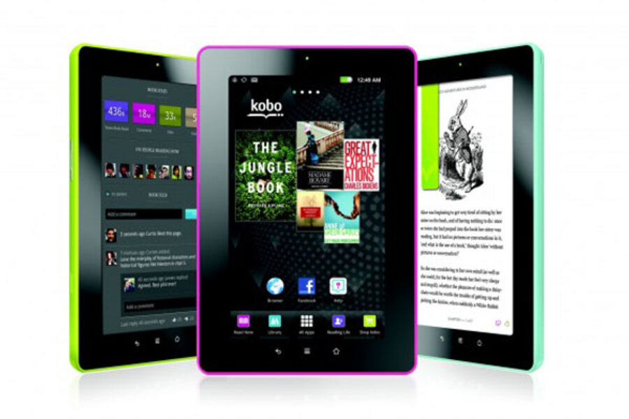 Kobo and the Vox tablet are "gunning for Amazon" - CSMonitor.com