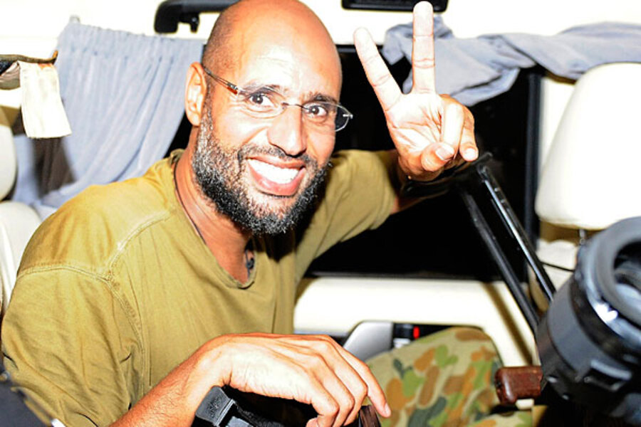 Libya's mystery: Where is Muammar Qaddafi's son? - CSMonitor.com