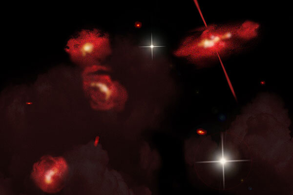 Strange red galaxies a 'missing link' in history of the universe ...