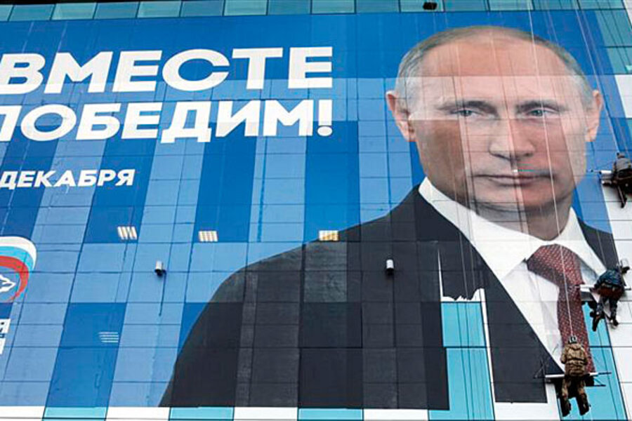 Vladimir Putin vs. the Pig in Russia's election Sunday - CSMonitor.com