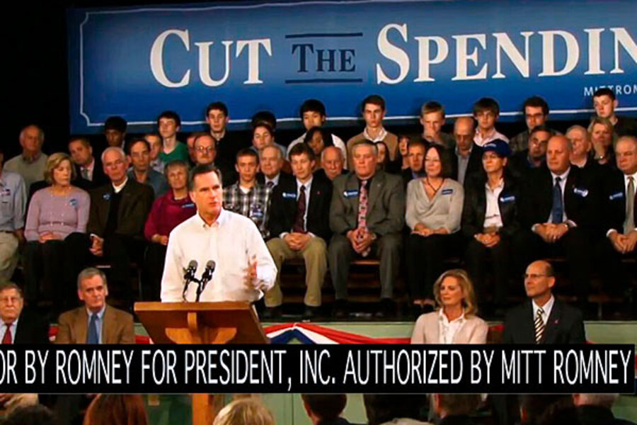 Why Mitt Romney is losing the TV campaign ad war, again - CSMonitor.com