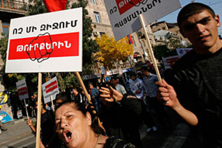 Turkey and Armenia take step toward diplomatic ties - CSMonitor.com