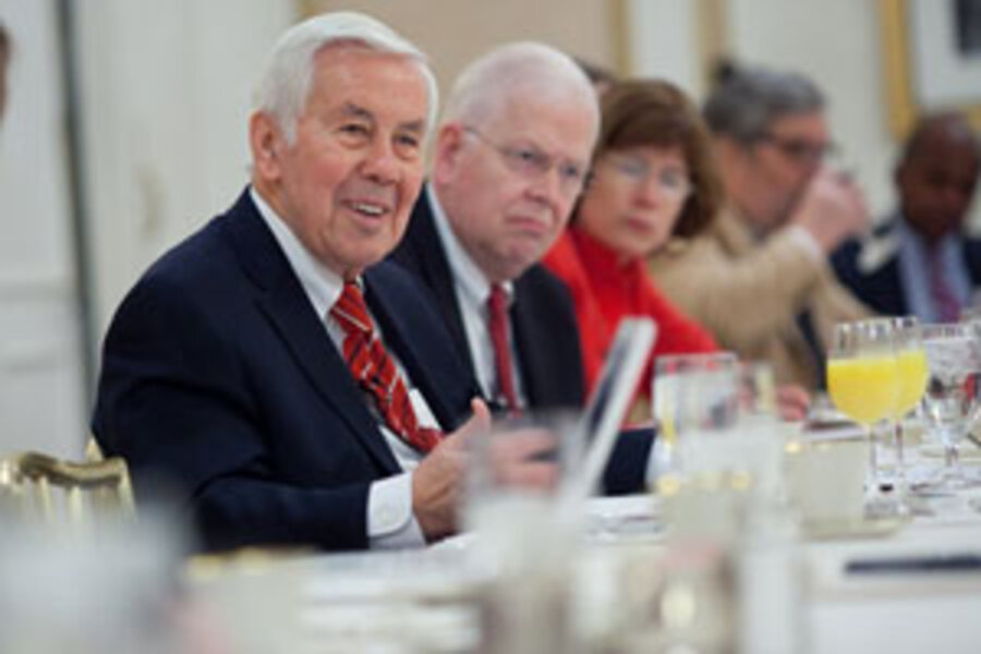 Video: New GOP moderate faces tea party revolt: Sen. Richard Lugar ...